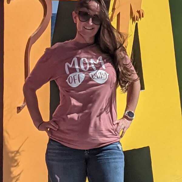 Mom off Duty Shirt, Mom Vacation Shirt, Girls Trip Shirts, Mom Weekend ...