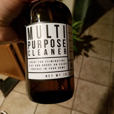 Glass Cleaner Label - Etsy