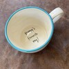 Bespoke Personalised Hidden Message Mug, Secret Message Cup ...