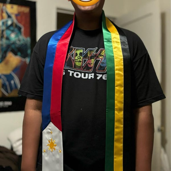 Nepal Flag Graduation Sash/stole International Study Abroad Adult ...