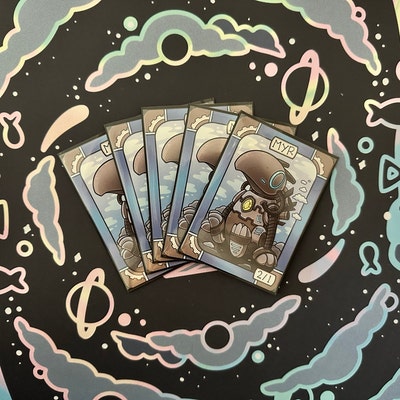 5 Myr 2/1 Blue Artifact Creature Tokens for Magic the Gathering - Etsy