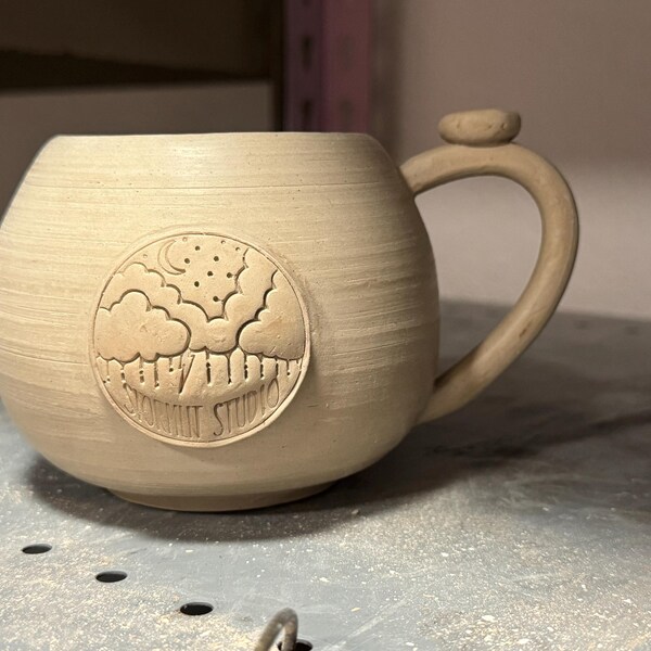 Custom Clay Stamp With Your Name, Personalized Pottery Stamp, Clay ...