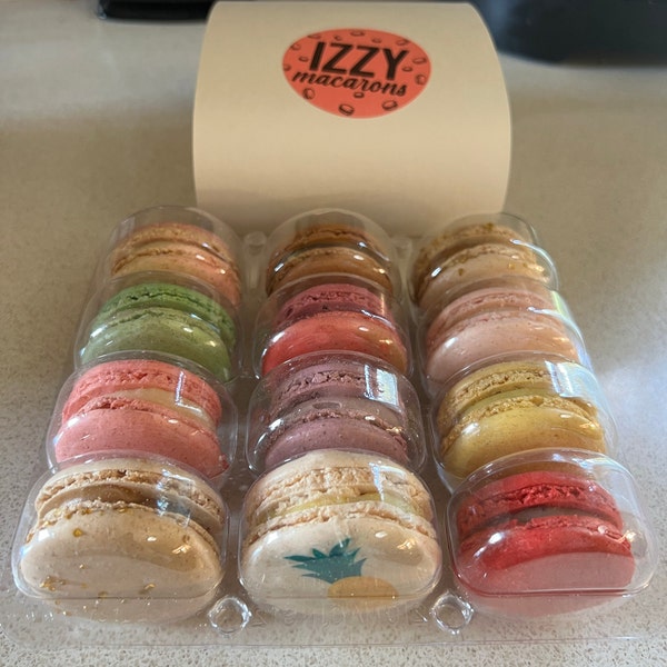 Izzy French Macarons Surprise Me Flavors Assorted Standard Packaging ...