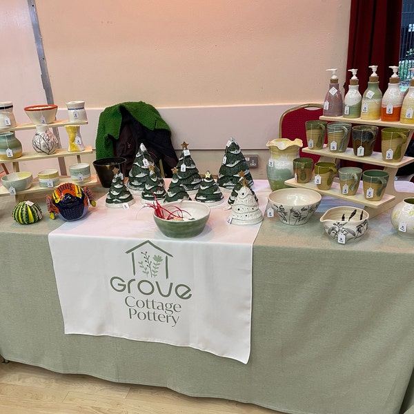 Custom Table Runner Logo, 76 X 152 Cm, Waterproof, Wipe Clean ...