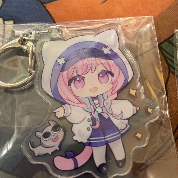 Hololive Vtuber Doujin Double-sided Acrylic Keychain Charm Volume.14 - Etsy