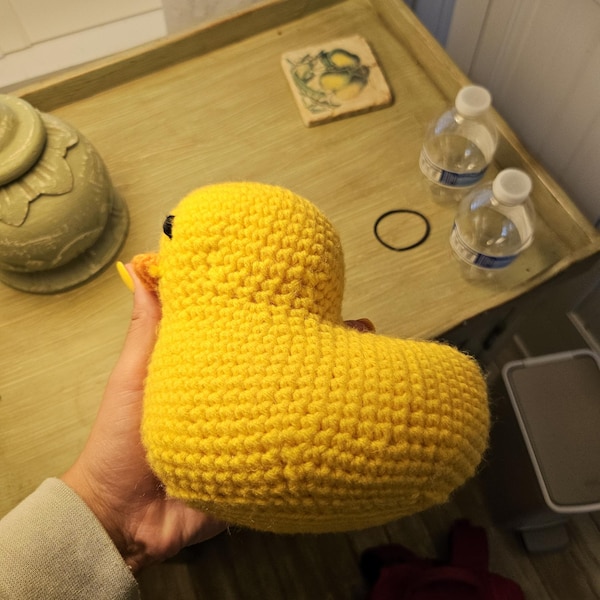 Huge Duck Amigurumi Crochet Pattern, Rocking Chair, Big Stool, Play Toy ...