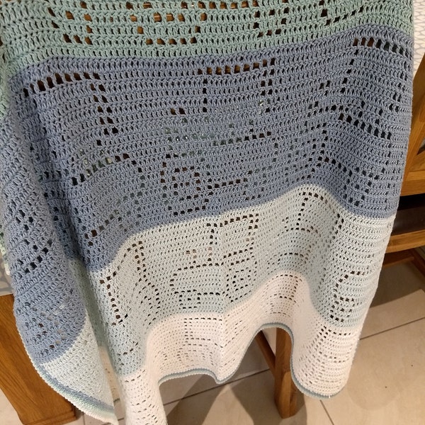 Crochet Tractor Baby Blanket Pattern: Farm Theme (PDF Pattern) - Etsy