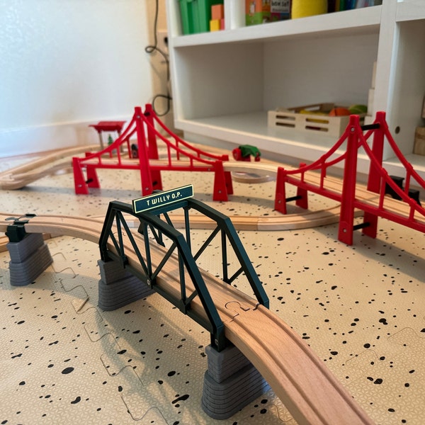 Flexible Train Track for Brio, Ikea, Thomas, Melissa & Doug Sets Unique ...