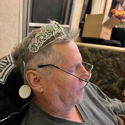 The Habsburg Peridot Tiara Royal Replica Silver Bridal Tiara - Etsy