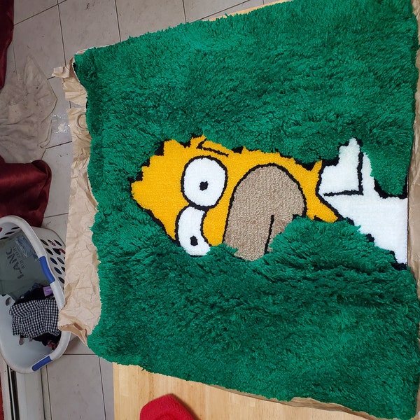Fluffy Tufted Cartoon Rug, A Fun and Soft Touch for Your Living Room or ...