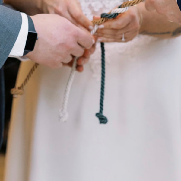 Knot-tying Ceremony, Cord of Three Strands, Wedding Unity Cords, Cord ...