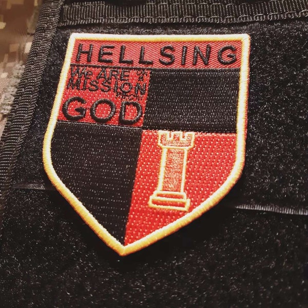 Hellsing Shield Cosplay Patch - Etsy