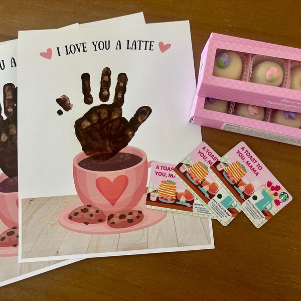 Five Little Flowers Handprint Template / DIY Printable Spring Craft ...