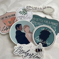 Bridgerton Sticker Pack, Lady Whistledown Stickers, Sticker Packs ...