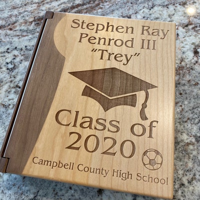 Personalized Graduation Photo Album, Gift for Graduate, Senior Memories ...