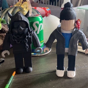 Custom Avatar Figure Personalized 3D Printed Roblox Character - Etsy