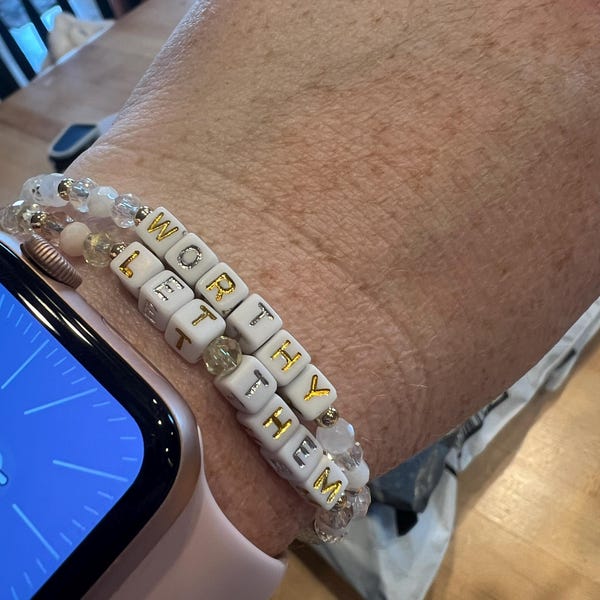 Custom Word Bracelet - Personalized Word Bracelet - Seed Bead Bracelet ...