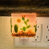 Reactive Frit Fused Glass Glass Plug in Night Light - Etsy