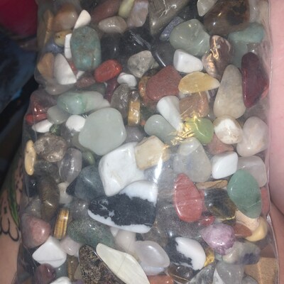 Assorted Mix Tumbled Stones: SMALL MEDIUM or LARGE Sizes - Etsy