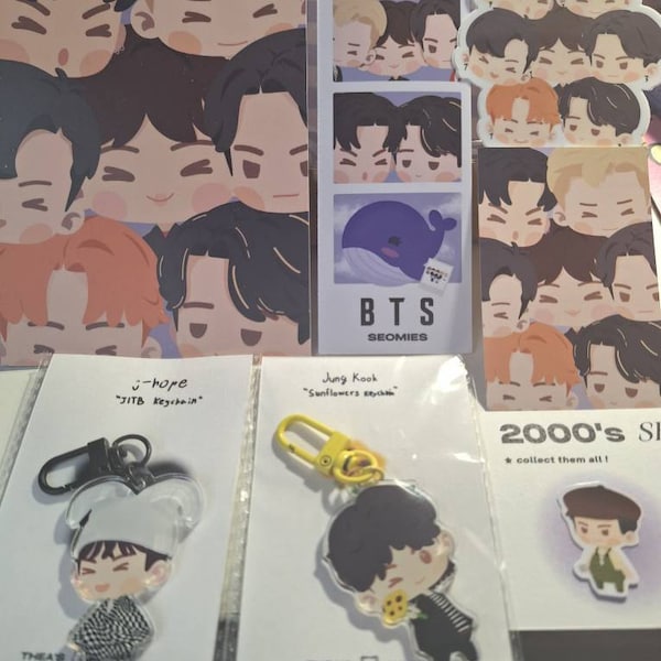 J-hope Jack in the Box BTS J-hope Stickers Set - Etsy