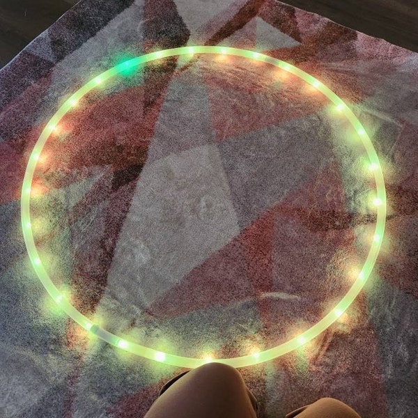LED Hula Hoop ~ Huey Bluey ~ ALL Blue Leds - Etsy