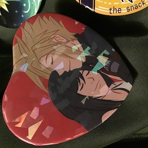 Final Fantasy VII FF7 Wedge and Cats Acrylic Keychain Charm - Etsy