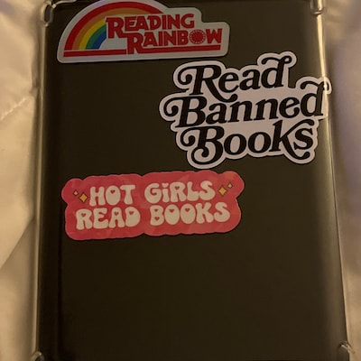 Read Banned Books Sticker / Banned Books Sticker / Reading Sticker ...