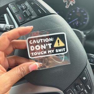 Bad Ass With a Good Ass Waterproof Sticker, Holographic Stickers ...