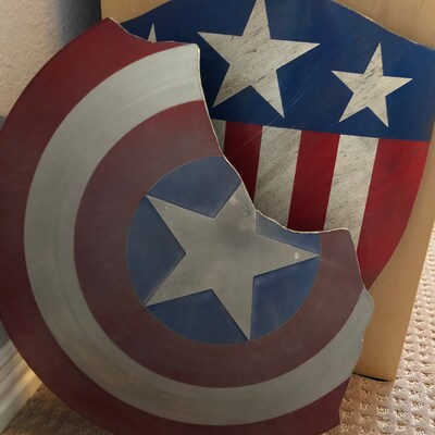 Captain America Heater Shield World War 2 Shield Triangle Shield Metal ...