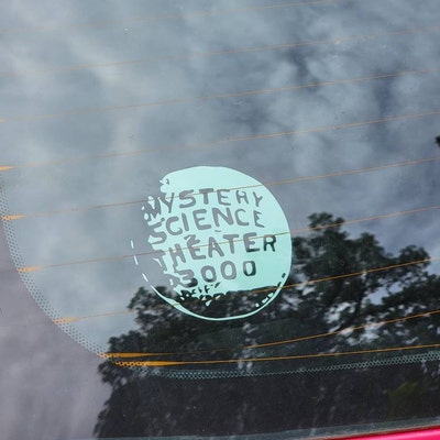 MST3K Glasses Decal / Decal for Eyewear - Etsy