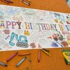 Race Car Coloring Table Runner Race Cars Birthday Coloring - Etsy