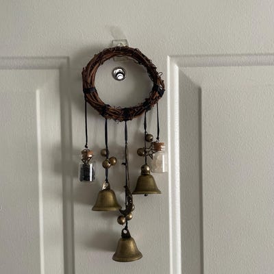Pagan Wiccan Witch Bells, Protection Hanging Bell, Good Luck, Banish ...