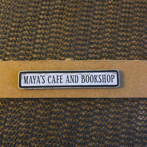 Dollhouse Miniature Open & Closed Shop Signs Shop Signs Handmade ...