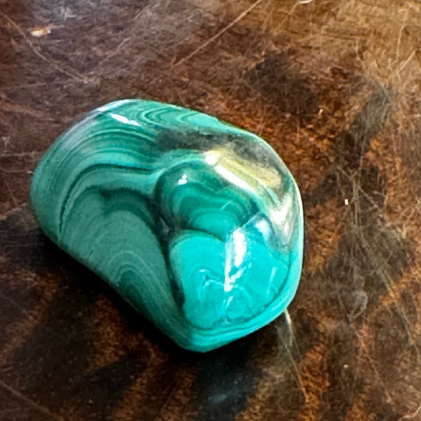 Malachite Tumbled Stone - Multiple Sizes Available - Tumbled Malachite ...