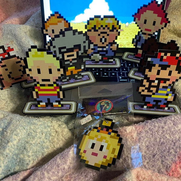 Mother 3 Sprites - Game Boy Advance Video Game Inspired - Etsy