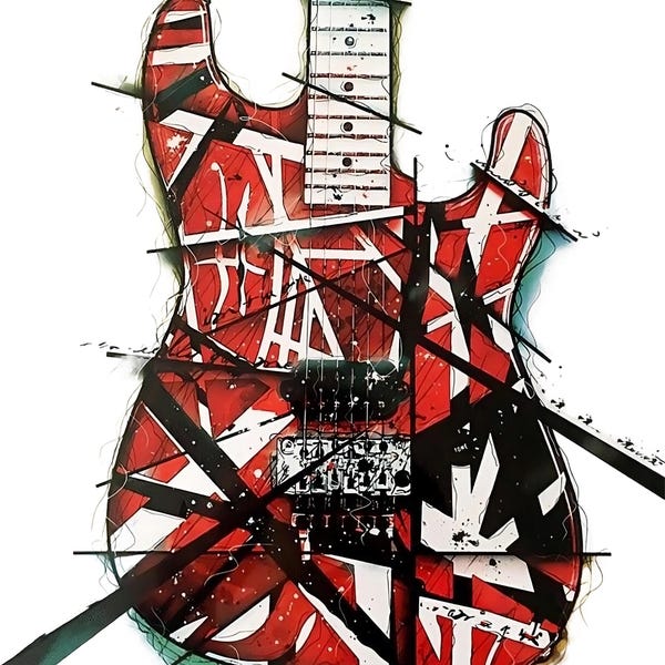 Eddie Van Halen PNG L Van Halen PNG L Retro PNG L Retro L Retro Arts L ...