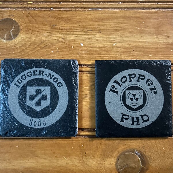 COD Zombies Perks Epoxy Resin Wood Coasters for Game Room, Mancave, and ...