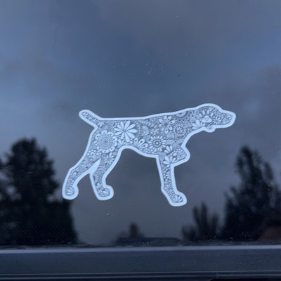 German Shorthaired Pointer GSP Pointer Sticker Dog Sticker GSP ...