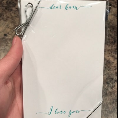 Personalized Notepad Personalized Note Pad Name Notepad Name Note Pad ...