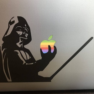 STICKERS for Mac DARTH VADER Star Wars - MacBook Pro Air 11, 13, 15, 17 ...