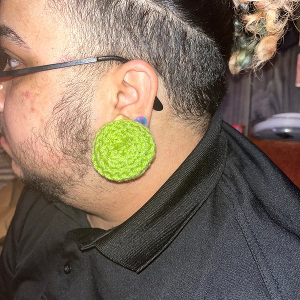 Crocheted Plug Mittens / Lobe Gloves / Ear Sweaters Made to Your ...