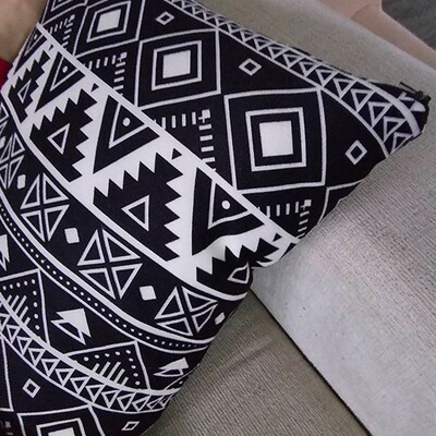 Pine Tree Design Lumbar Pillow Case, Green Pine Forest Long Pillow ...