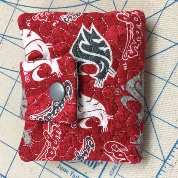 ITH Purse and Card Holder. 5×7 Machine Embroidery, in the Hoop Project ...