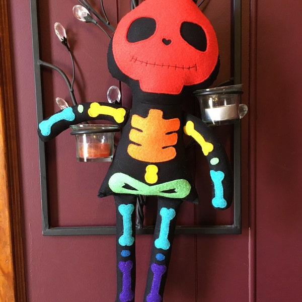 Skeleton Doll Sewing Pattern Skeleton PDF Download Halloween Doll ...