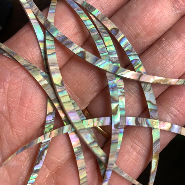 100 Colorful Abalone Pieces - Etsy