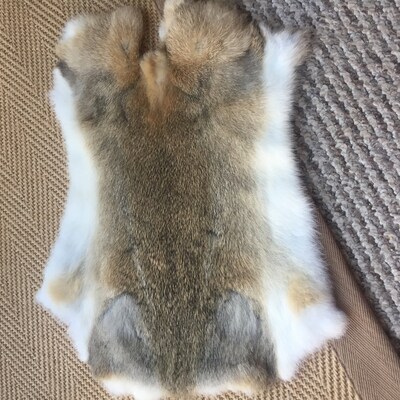 Luxury Real Rabbit Fur Plate 120cmx60cm Tanned for Throws - Etsy