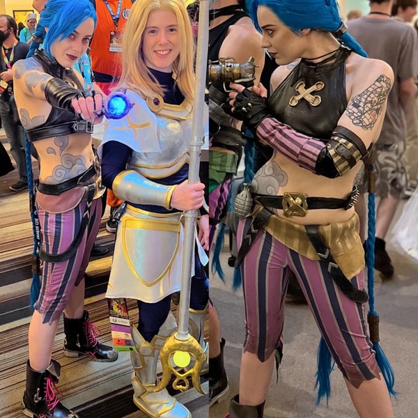 Jinx Accessories PDF Cosplay Pattern Arcane Inspired Printable Costume ...