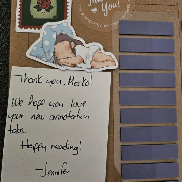 Single Color Annotation Tab for Annotating Book Tabs Study Accessory ...