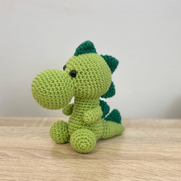 PATTERN: Spike the Stegosaurus - Crochet Dinosaur Pattern - Amigurumi ...