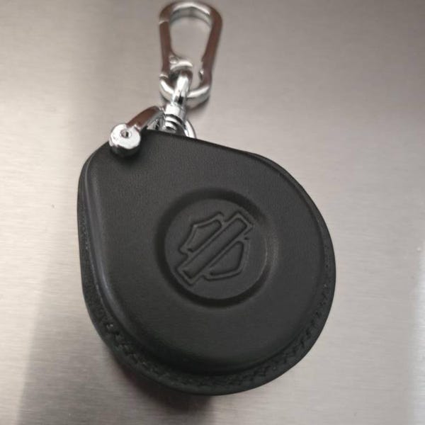 2025 Harley Key Fob Cover Leather Case Keychain Handmade Vintage Fat ...